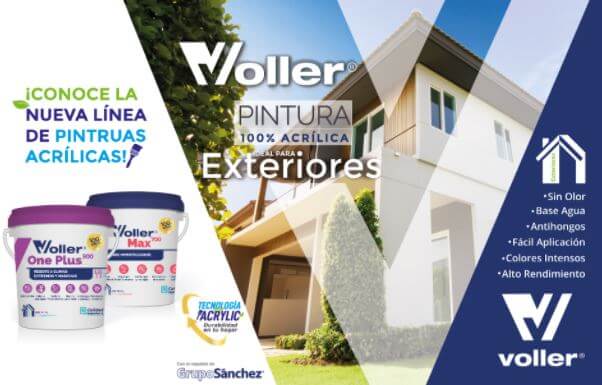 Pintura para fachadas 2020. Nueva línea de pinturas acrílicas