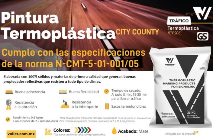 ¿Qué es y para que sirve la pintura termoplástica? – Voller Home